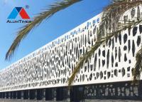 China Perforated Decorative Aluminium Screen Environmentally Friendly With High Strength for sale