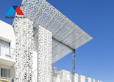 China Weather Resistant Decorative Aluminium Screen with ISO SGS certified for sale