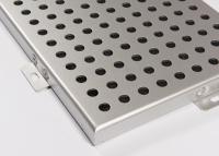 China Anti Corrosion Aluminum Perforated Panels 2mm Thickness Building Decoration Cladding for sale