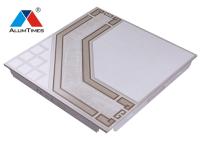 China Aluminum Clip In Ceiling Tiles 600x600mm Fire Retardant Decorative Metal Ceiling Panels for sale