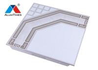 China Aluminum Clip In Ceiling Tiles 600x600mm Fire Retardant Decorative Metal Ceiling Panels for sale