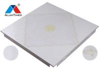 China Custom Aluminum Clip-in Acoustic Ceiling 600x600mm Powder Coated Mould Proof for sale