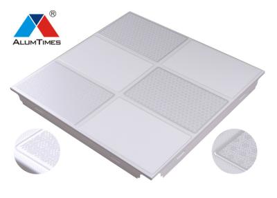 China Aluminum Ceiling Tiles 300x300mm Modern Metal Ceiling Board 0.5-1.0mm for sale