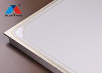 China Clip in Aluminum Ceiling Tiles 300x300mm Square Edge Metal Ceiling Panel 0.4-1.2mm for sale