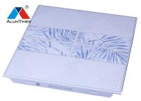 China Fireproof House Interior False Ceiling Tile Perforated With 300x300 450x450 Size for sale