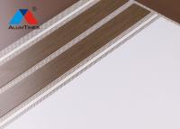 China Luxury Artistic Aluminum False Ceiling Tiles 600x600mm Dustproof Building Decoration for sale