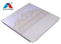 China Aluminum Ceiling Tiles 60x60 Hidden Frame Smooth Bedroom False Ceiling for sale