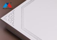 China Fire Rated House Interior False Ceiling Tiles 0.5mm Thickness Sound Absorption for sale