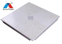 China Aluminum Suspended Ceiling Tiles 600x600mm Anti Corrosion Fireproof False Ceiling Board for sale