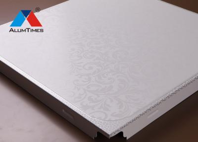 China Aluminum Suspended Stretch False Ceiling Panels 0.7mm Thickness 600x600mm for Interior Decoration for sale