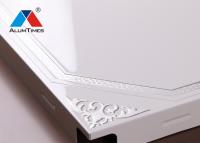 China Aluminum Suspended Stretch False Ceiling Panels 0.7mm Thickness 600x600mm for Interior Decoration for sale