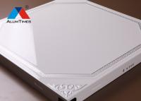 China Aluminum Suspended Stretch False Ceiling Panels 0.7mm Thickness 600x600mm for Interior Decoration for sale