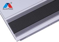 China Aluminum Clip In Ceiling Tiles 300x300mm Square False Ceiling Dustproof Interior for sale