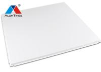 China Decorative Soundproof Lay In Ceiling Tiles 595x595mm Plain Pattern Aluminum for sale