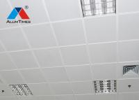China Anti Rust Aluminum Lay In Ceiling Tiles 575x575mm Wooden Color for Office for sale