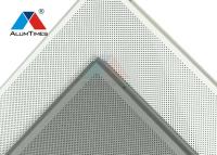China CNC Perforated Pattern Lay In Ceiling Panels For Office Apartment Hostpital for sale