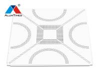 China Customized False Suspended Lay In Ceiling Panels Grey Color With Main Cross Grid for sale