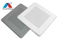 China Fireproof Beveled Edge Lay In Ceiling Tile 585x585mm Aluminum Tee Bar Panel for sale