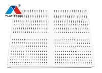 China Solid Color T Bar Perforated Metal Grid Ceiling Aluminum Alloy Material for sale