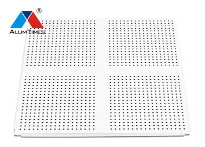 China Solid Color T Bar Perforated Metal Grid Ceiling Aluminum Alloy Material for sale