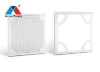 China Fireproof Perforated Aluminum Ceiling Panel 600x600mm Dustproof Square Tile for sale