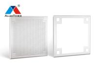 China Fireproof Perforated Aluminum Ceiling Panel 600x600mm Dustproof Square Tile for sale