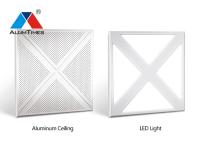 China Fire Retardant Perforated Aluminium False Ceiling , Dustproof Commercial Drop Ceiling Tiles for sale