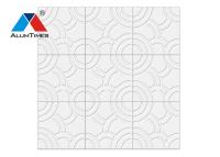 China Rustproof Aluminium Perforated Ceiling , Square Metal Ceiling Tiles 600 X 600mm for sale