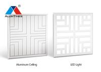 China OEM Perforated Aluminum Ceiling Panels 600x600mm Painted Reflective Finish for sale
