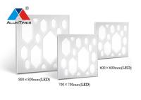 China CNC Punching Aluminum Clip In Ceiling Tiles 600x600mm for Building Decoration ISO 9001 for sale