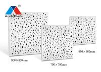China CNC Punching Aluminum Clip In Ceiling Tiles 600x600mm for Building Decoration ISO 9001 for sale