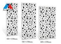 China Industrial Aluminum Perforated Ceiling Tiles 600x600mm Fireproof Acoustic Drop Ceiling for sale