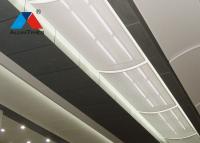 China Irregular Aluminum Perforated Ceiling 600x600mm 0.7mm Clip In Panel for Exhibition Hall for sale