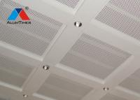 China Irregular Aluminum Perforated Ceiling 600x600mm 0.7mm Clip In Panel for Exhibition Hall for sale