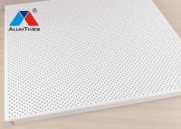 China 300x300mm Aluminum Perforated Ceiling Tiles Industrial Rustic Drop Ceiling 0.6-1.2mm for sale