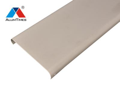 China Aluminum C-Strip Ceiling 100-300mm Width Moisture Proof for Railway Station Metro Decoration for sale