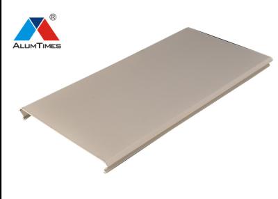 China Rectangle 1.2mm Linear Aluminium Strip Ceiling Metal Aluminum Ceiling for Shopping Mall for sale