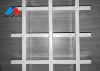 China Powder Coating Aluminum Grid Ceiling 100x100mm for Exhibition Hall Shopping Center for sale
