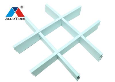 China Aluminium Grid Ceiling 10x30mm to 15x80mm Open Cell Ceiling System OEM for sale
