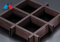 China Aluminum Open Cell Ceiling Grid Tiles 600x600mm 75x75mm Anti Static for Industrial Buildings for sale