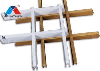 China Aluminum Grid Ceiling 10x50mm Open Cell for Stadium Subway Decoration for sale