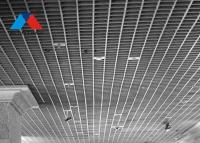 China Moisture Proof Aluminium Grid Ceiling , Open Cell Metal Ceiling 50mm × 15mm for sale