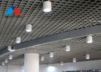 China Aluminum Suspended Ceiling Grid 50x50mm 100x100mm Corrosion Resistant for Shopping Center for sale