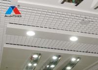 China Aluminum Suspended Ceiling Grid 50x50mm 100x100mm Corrosion Resistant for Shopping Center for sale