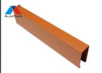 China TU Shape Aluminium Baffle Ceiling System For Airport Decoration for sale