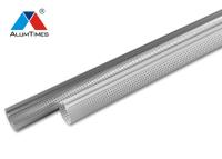 China Round Pipe False Aluminium Baffle Ceiling With PVDF Coated for sale