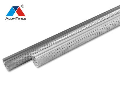 China Round Pipe False Aluminium Baffle Ceiling With PVDF Coated for sale