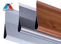 China Powder Coated Aluminum Baffle Ceiling 25-40mm Width for Shopping Mall Decoration for sale