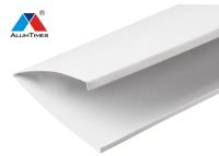 China Powder Coated Aluminum Baffle Ceiling 25-40mm Width for Shopping Mall Decoration for sale