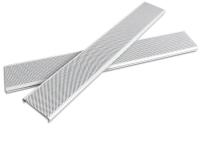 China Open Aluminum Drop Ceiling Tiles Decorative Waterproof Powder Coating 0.5mm 0.8mm for sale